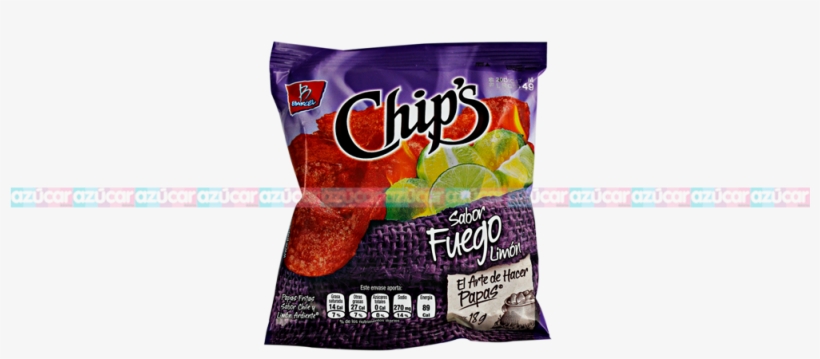 Barcel Mini Chips Fuego 6/25 Barcel - Strawberry - 1000x1000 PNG ...