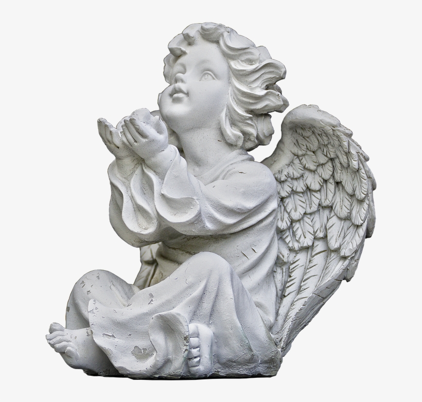 Download Transparent Figure, Angel, Putten, Sitting, Ceramic, Sculpture ...