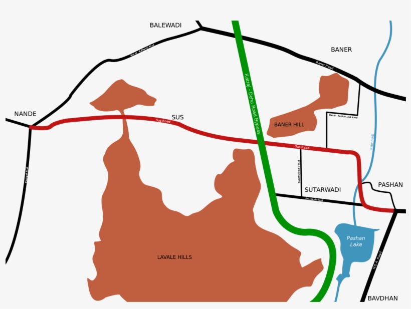 Sus Road Map - Map - 1280x905 PNG Download - PNGkit