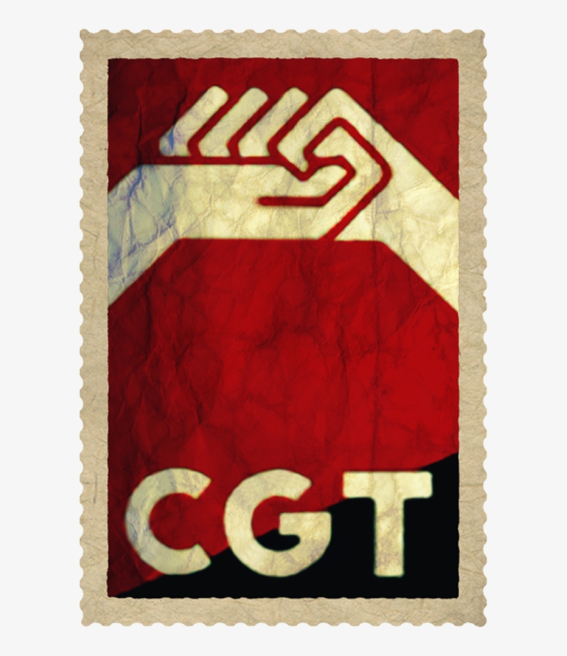 Logo Cgt Sello - Postage Stamp - 670x945 PNG Download - PNGkit