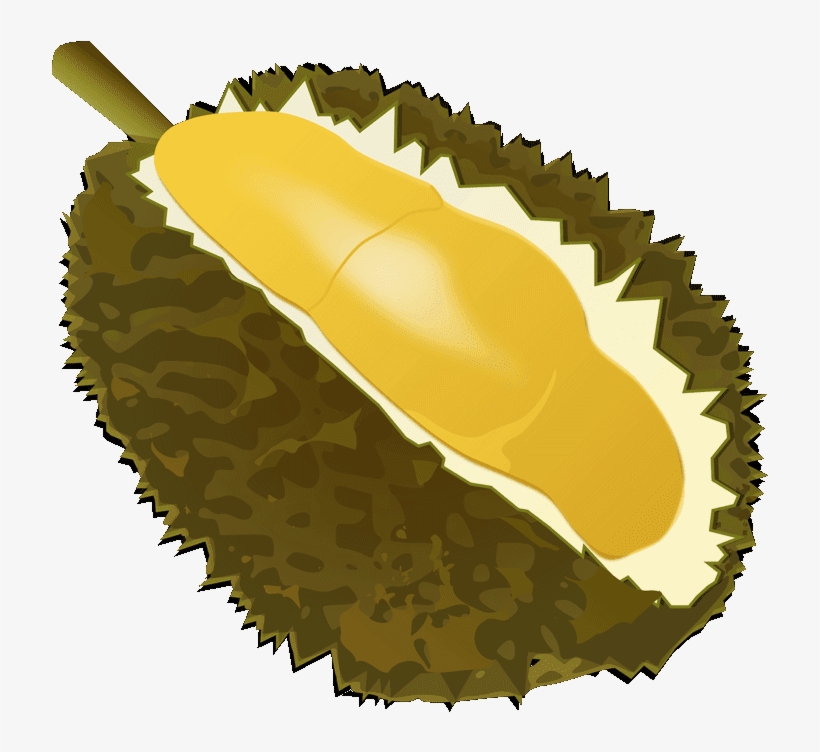 Durian Clipart Royalty Free - Durian - 1280x720 PNG Download - PNGkit
