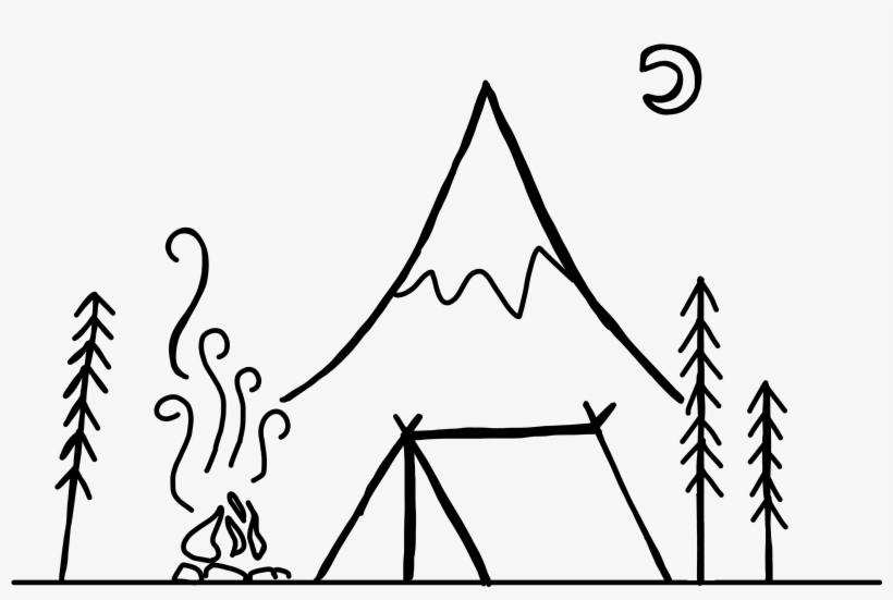 Drawn Camp Fire Log - Drawings Of A Campfire - 3600x3600 PNG Download ...