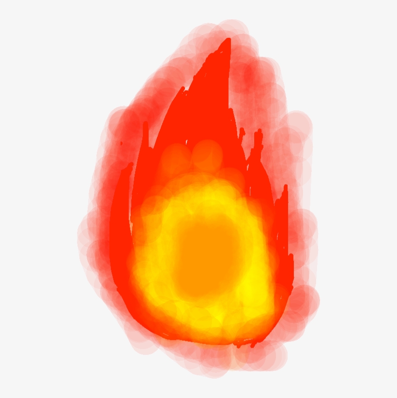 Drawing - Normal Fire - Illustration - 502x742 PNG Download - PNGkit