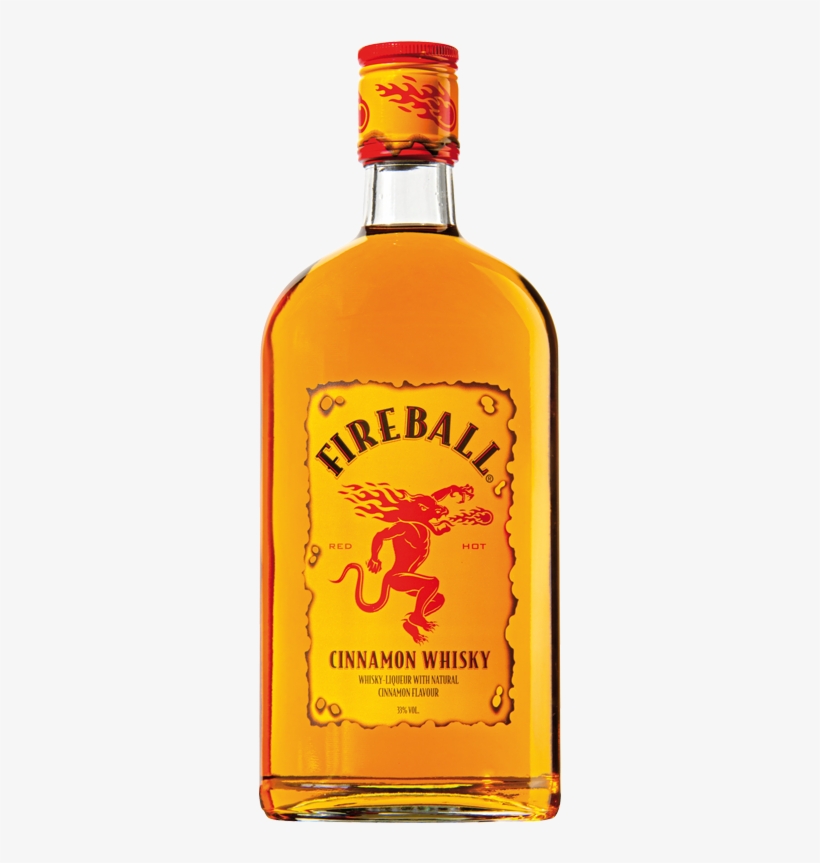 Fireball Whiskey Golf Ball