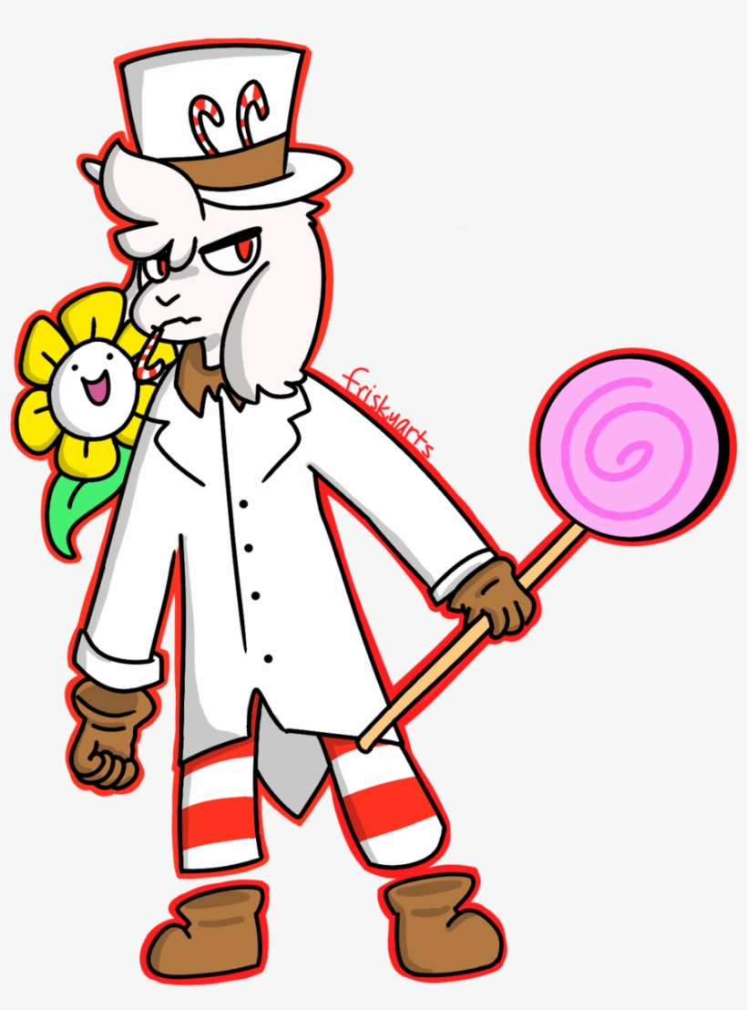 Asriel And Flowey From "undertale" As Harold Gloom - Gloomverse Lemon ...