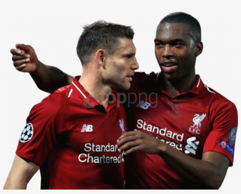 Free Png Download James Milner & Daniel Sturridge Png - Liverpool Red ...