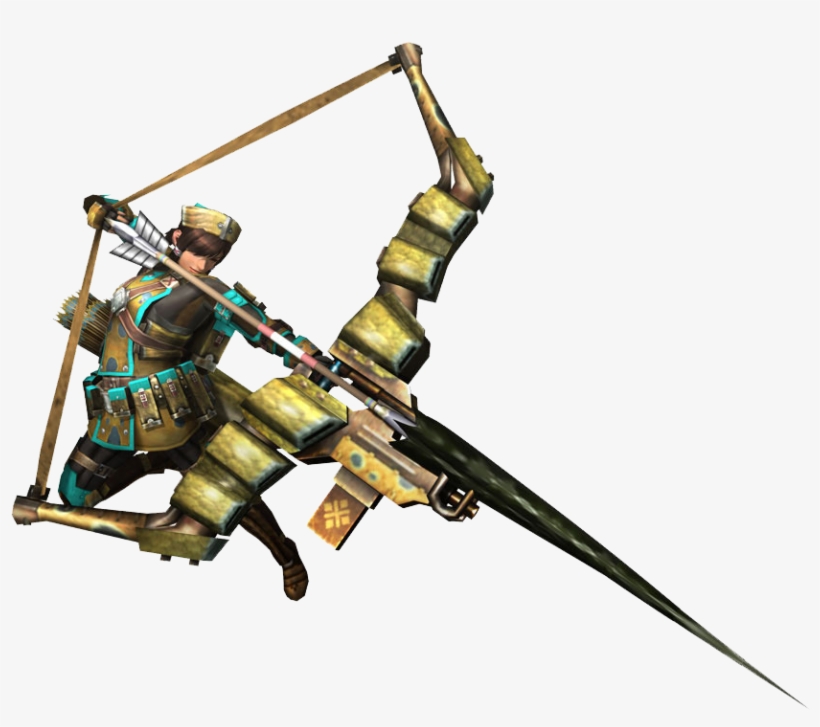 Arbol De Arco - Gunlance Bow - 966x725 PNG Download - PNGkit