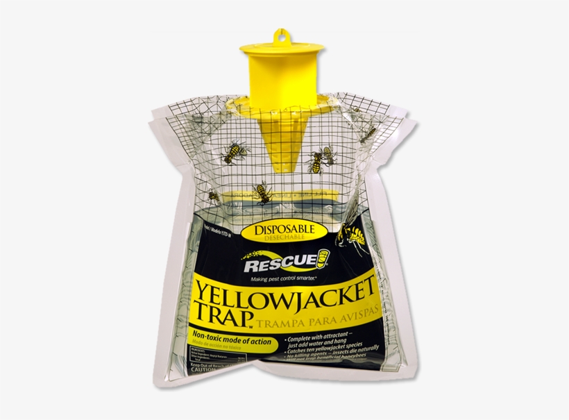 Download Transparent Yellow Jacket Trap - Disposable Wasp Trap - PNGkit