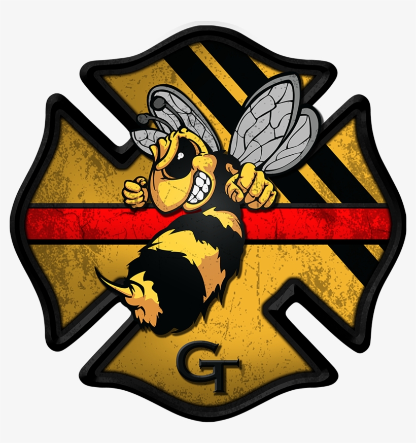 Download Transparent Yellow Jacket Firefighter Decal - Sedgwick County ...