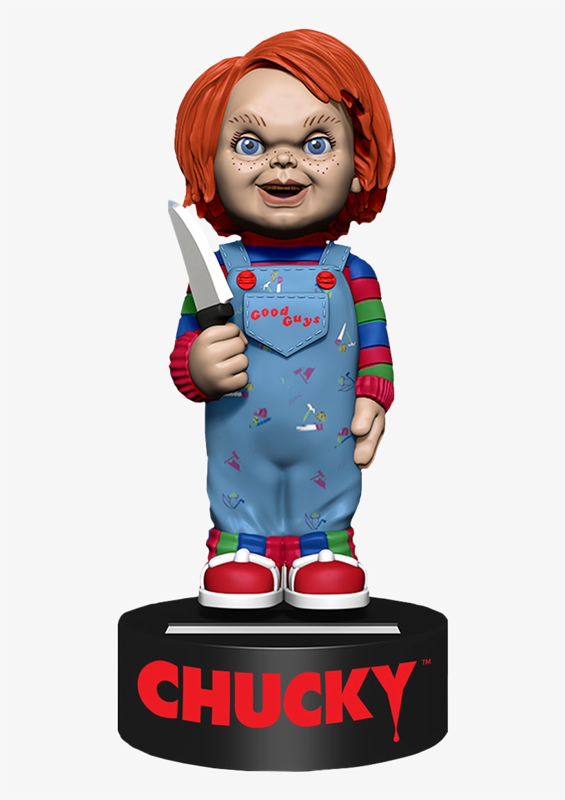 Chucky 6” Solar Powered Body Knocker - Chucky Full Body - 645x1100 PNG ...