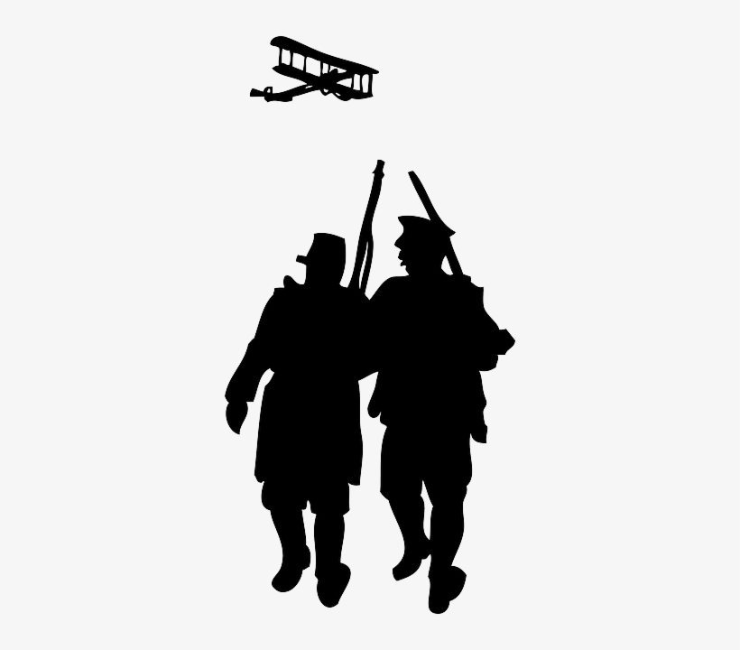 Ww1 Soldiers Silhouette