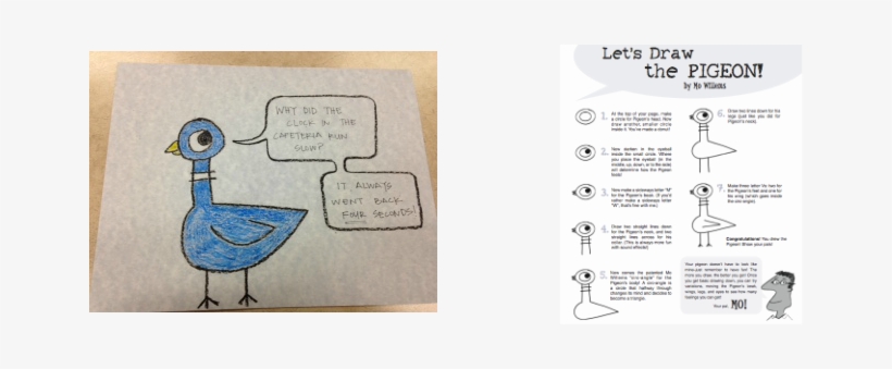 The Students Will Be Able To Draw Pigeon And Arrange - Mo Willems ...