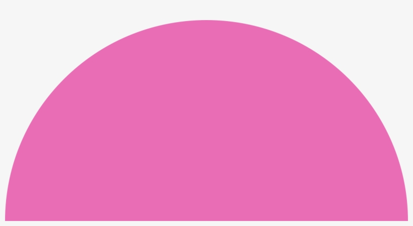 Pink Semicircle - " - Illustration - 1158x579 PNG Download - PNGkit