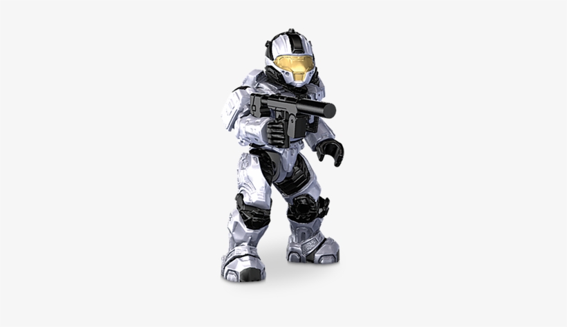 Unsc Spartan Cqb - Halo Wars Mega Bloks Minifigs - 500x500 PNG Download ...