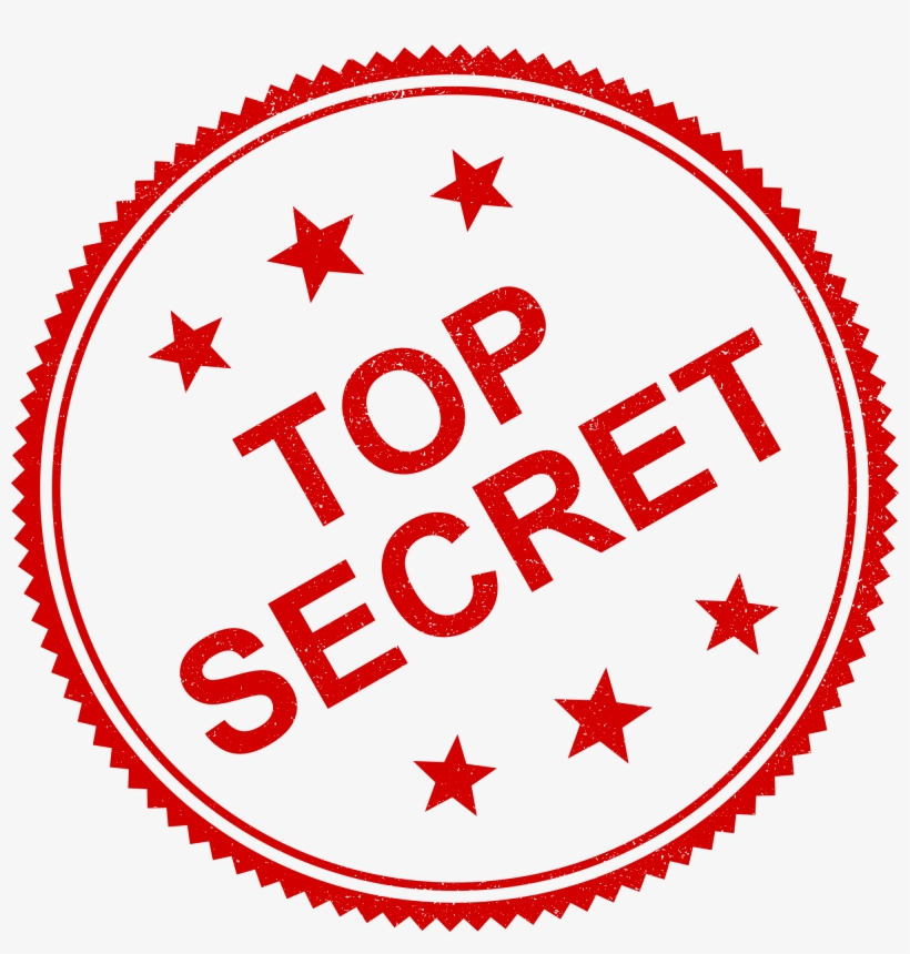 Clip Art Black And White Stock Top Secret Png Svg Onlygfx - Top Secret ...