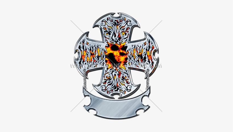 Fire & Ice Cross - Emblem - 323x385 PNG Download - PNGkit