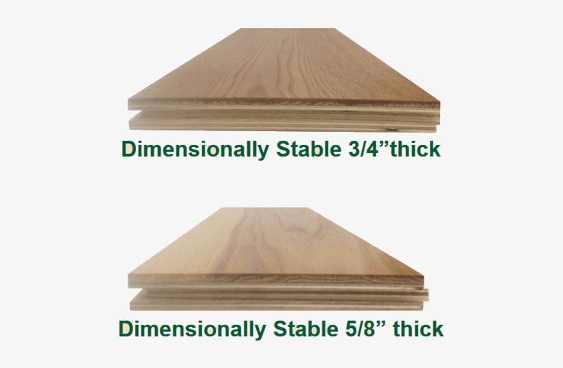 Engineered Hardwood Floors With It s Multiple Layers 3 4 Vs 5 8