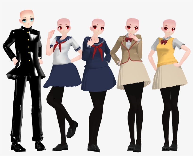 Bases Mmd - Girl - 1920x1080 PNG Download - PNGkit