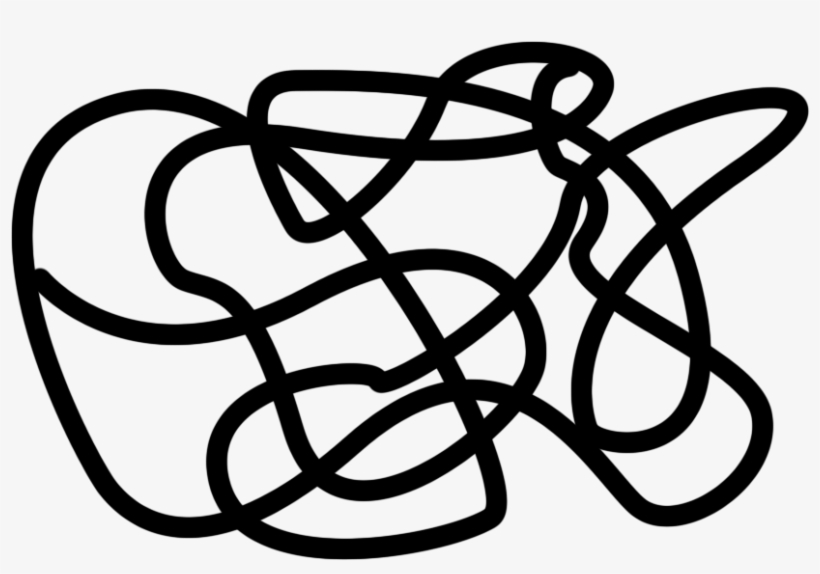 Scribble - Line Art - 1000x1000 PNG Download - PNGkit