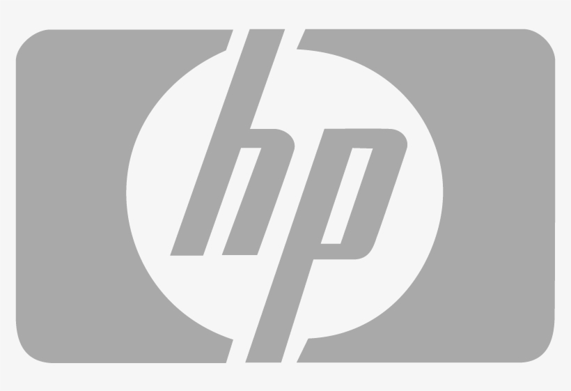 Hp Logo - Hp Logo Grey Png - 1280x800 PNG Download - PNGkit