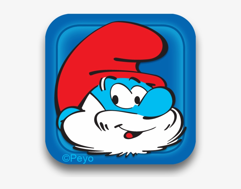 The Smurfs Invade Farmville Kinda - Smurfs Village App Icon - 600x600 ...