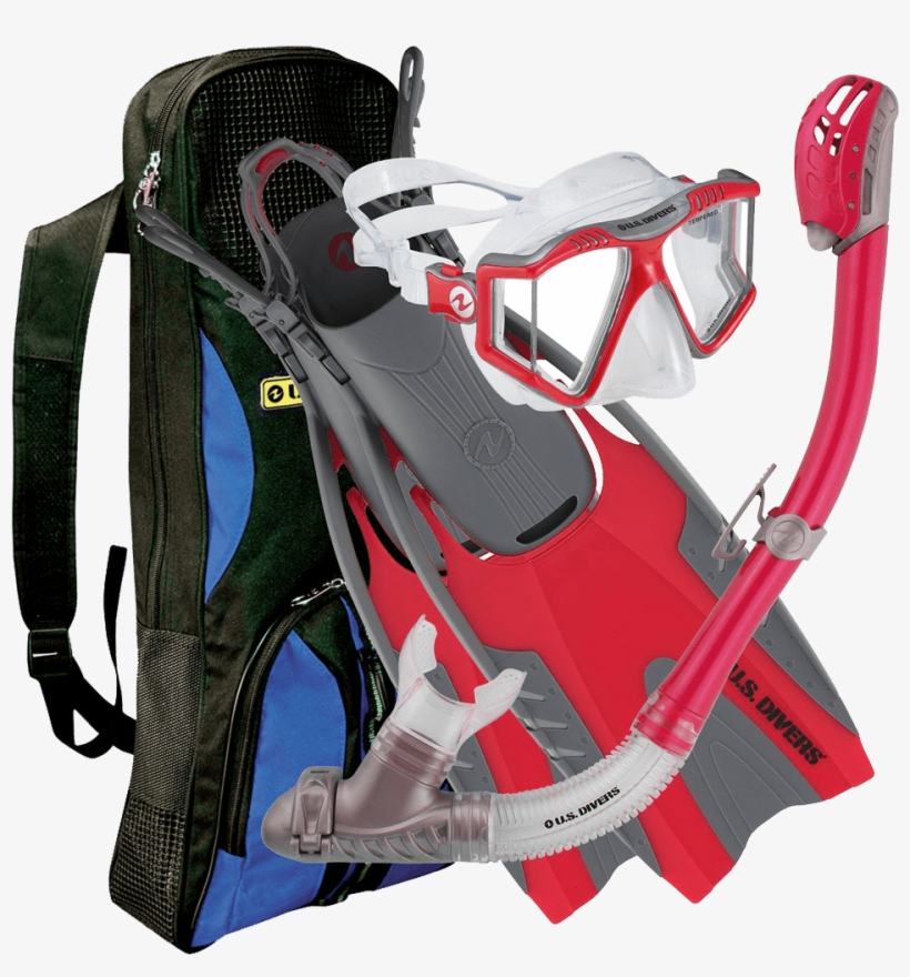 Divers Men's Lux Lx Mask With Purge Pivot Fins And - Bag - 1000x1000 ...