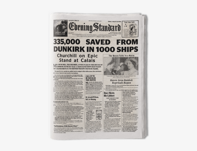 Download Transparent Esi Casestudy Warnerbros Dunkirk - Dunkirk ...