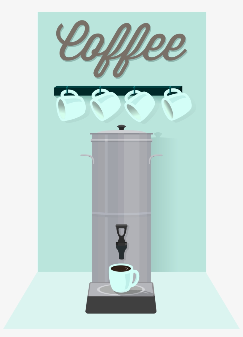 This Free Icons Png Design Of Coffee Percolator, Cups, - 1668x2231 PNG ...