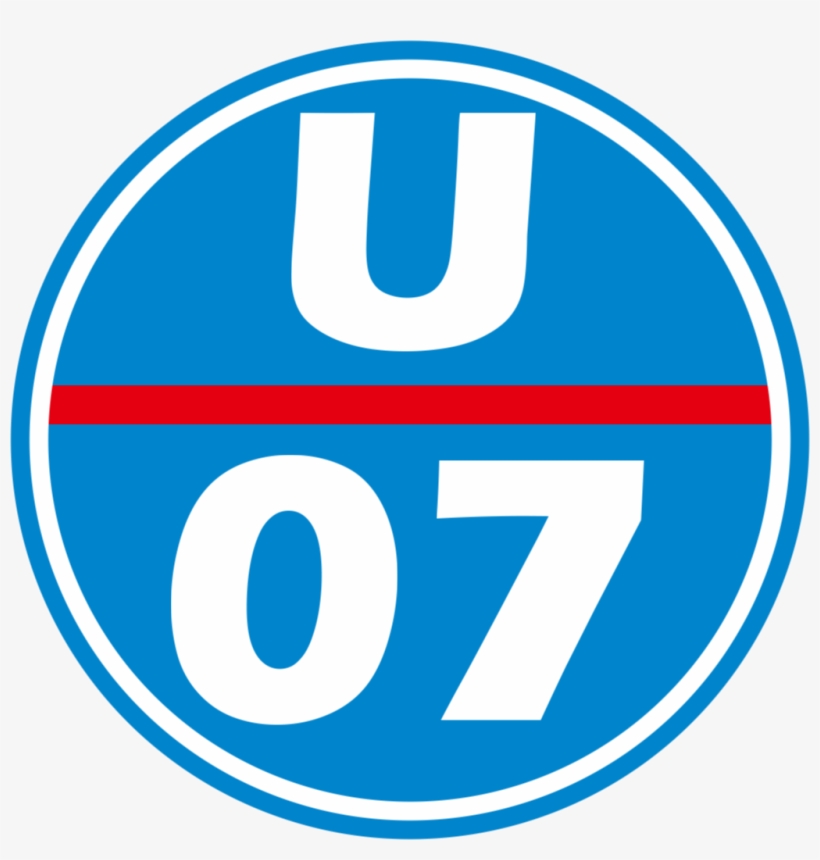 U-07 Station Number - Circle - 1024x1024 PNG Download - PNGkit