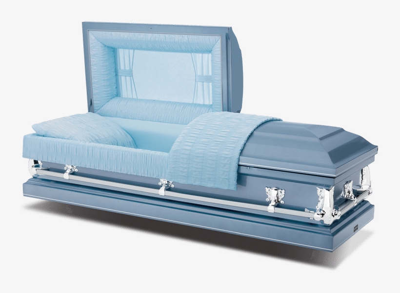 Ammen Family Spectra Blue Casket - Blue Casket - 865x657 PNG Download ...