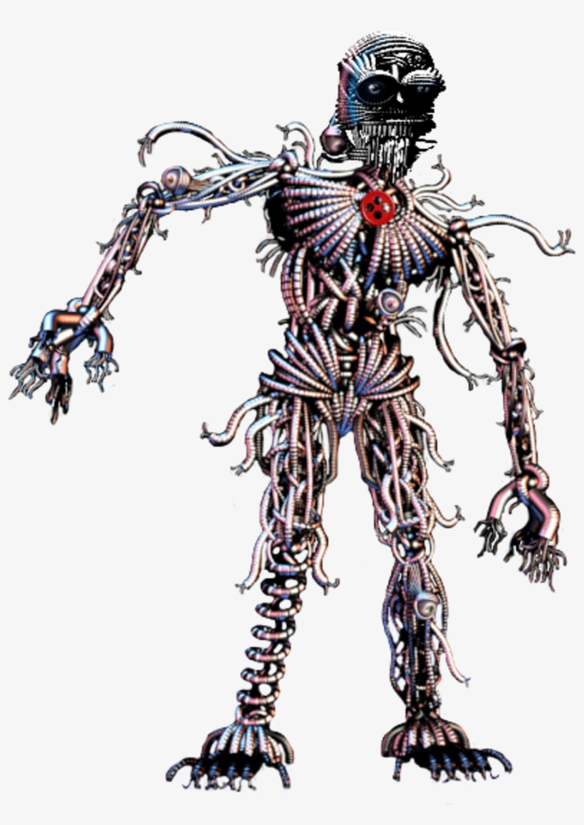 Ennard No Mask - Endoskeleton From Five Nights At Freddy's - 1024x1350 ...