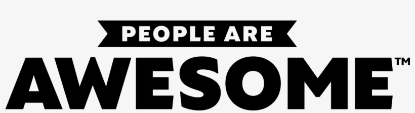 People Are Awesome Logo - 1391x454 PNG Download - PNGkit