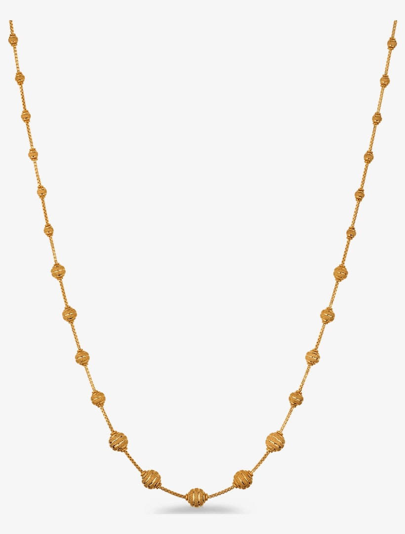 22ct Gold Sparkle Mala - Meena Jewellers Dubai Chains - 1000x1000 PNG ...