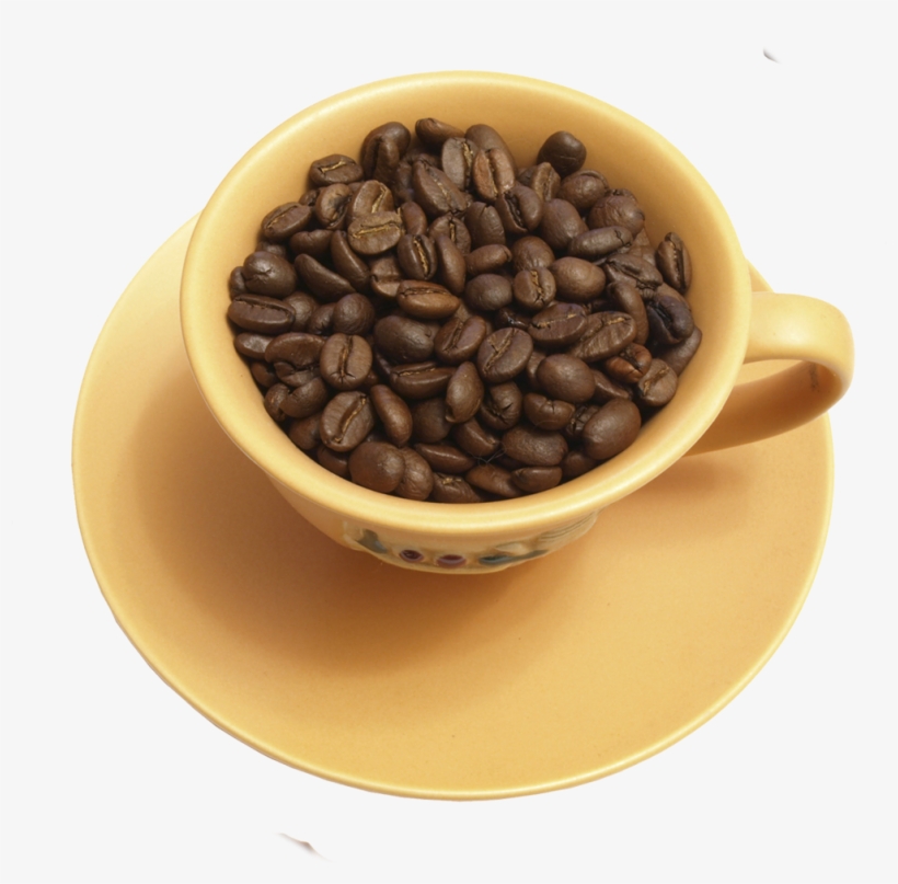 Coffe Beans In Cup - Java Coffee - 1074x990 PNG Download - PNGkit