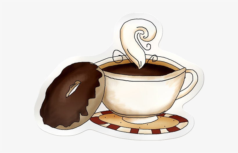 Coffee Donut Clip Art - 640x493 PNG Download - PNGkit