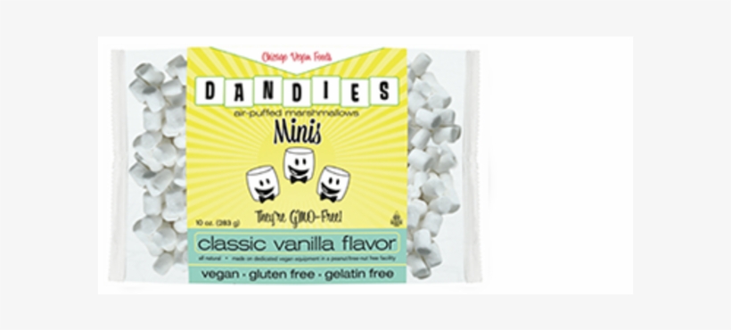 Dandies Vegan Mini Marshmallows - Taffy - 600x600 PNG Download - PNGkit