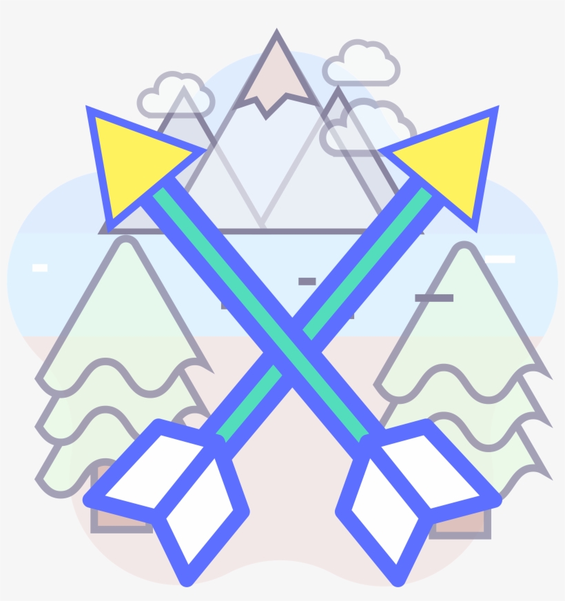 Archery Icon Yellow Field Png And Vector Image - 8334x8334 PNG Download - PNGkit