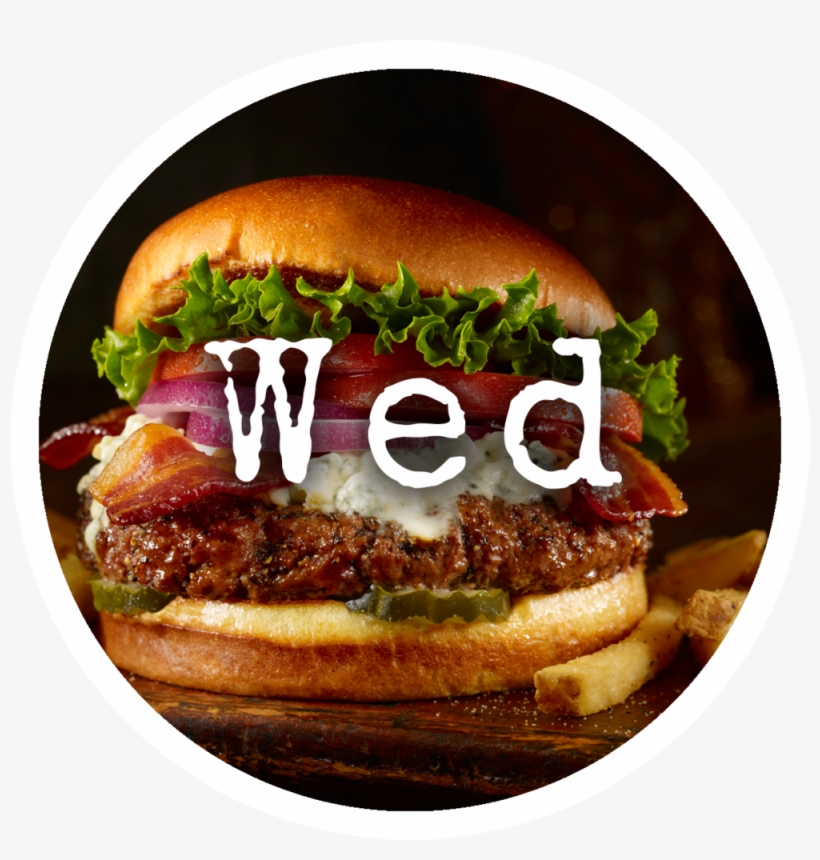 Wednesday - Burger Wednesday - 1000x1000 PNG Download - PNGkit