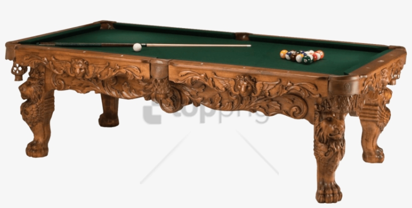 Free Png Download Very Ornate Billiard Table Png Images - Billiard ...