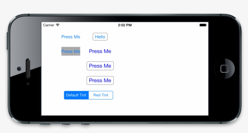 Create Uibutton In Code - Gui On A Hand Held Device - 1000x496 PNG ...
