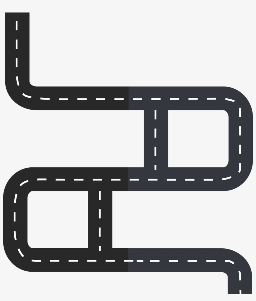 Road Cartoon Png Carbk - Road Top View Cartoon Png - 1060x1195 PNG ...