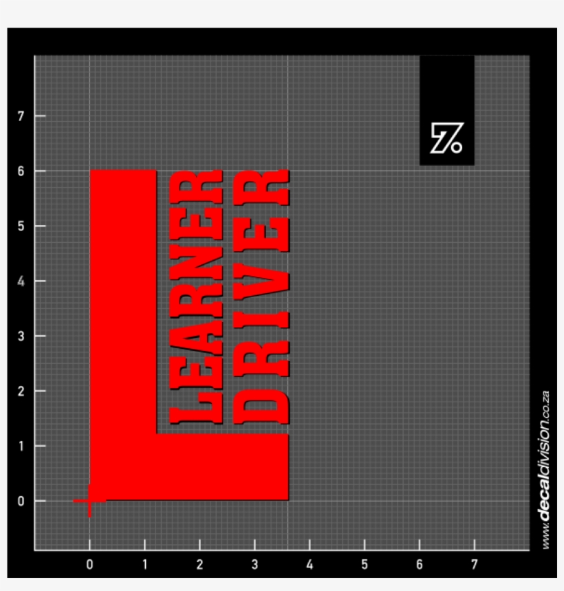 Learner Driver Sticker A - Isuzu X Rider Logo - 2500x1500 PNG Download ...