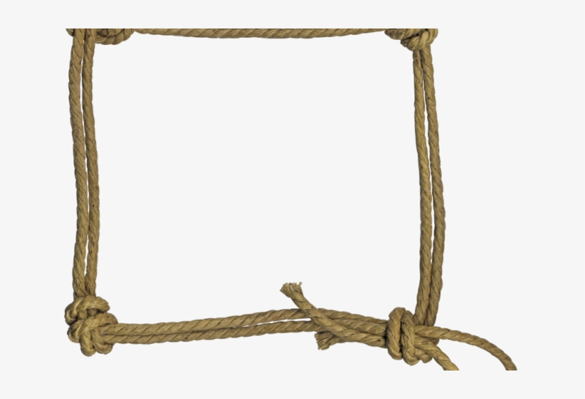 Drawn Rope Cowboy - Rope Frame - 640x480 PNG Download - PNGkit