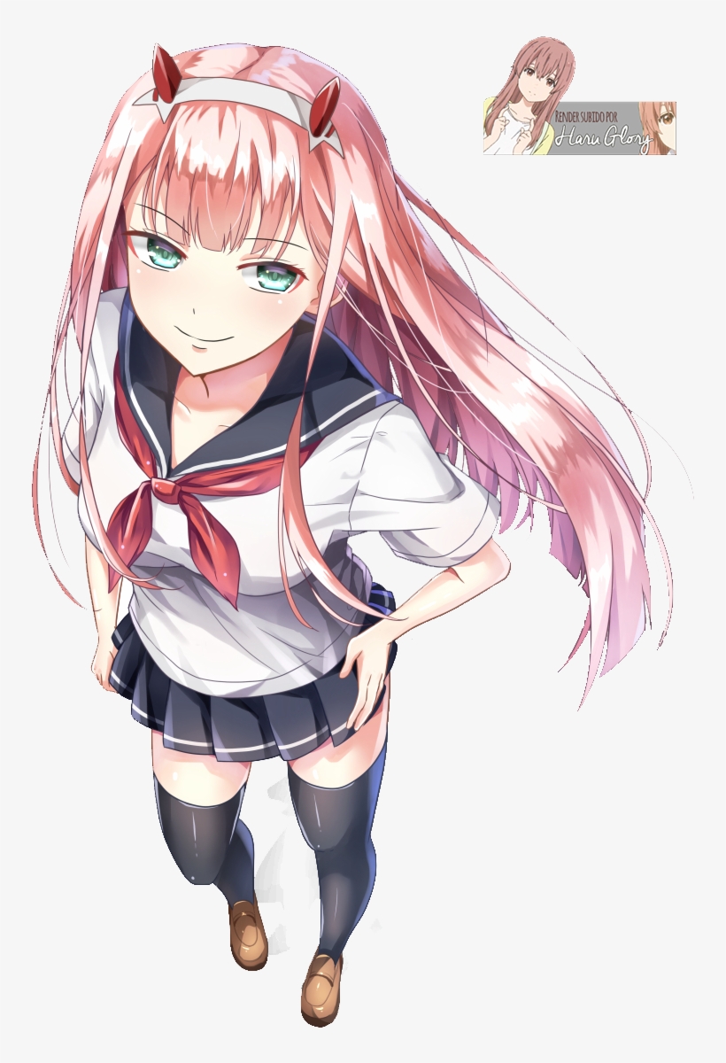 Disclaimer - Zero Two - 800x1161 PNG Download - PNGkit