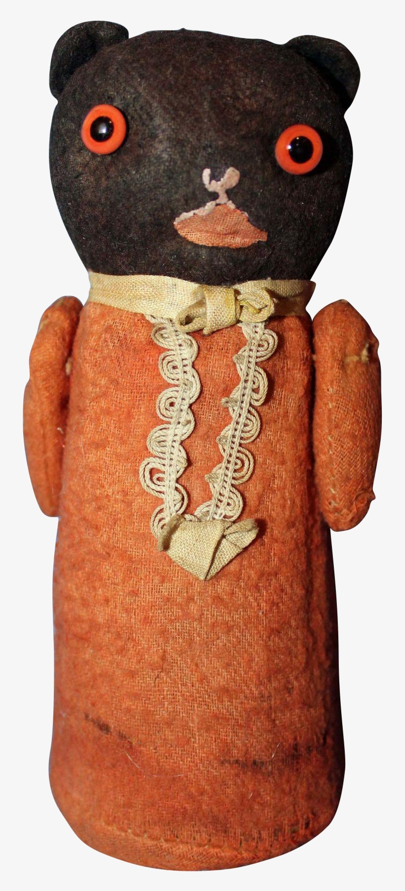 Early Cloth Cat Squeaker Cat Doll, Halloween Cat, Vintage - 1721x1721 ...