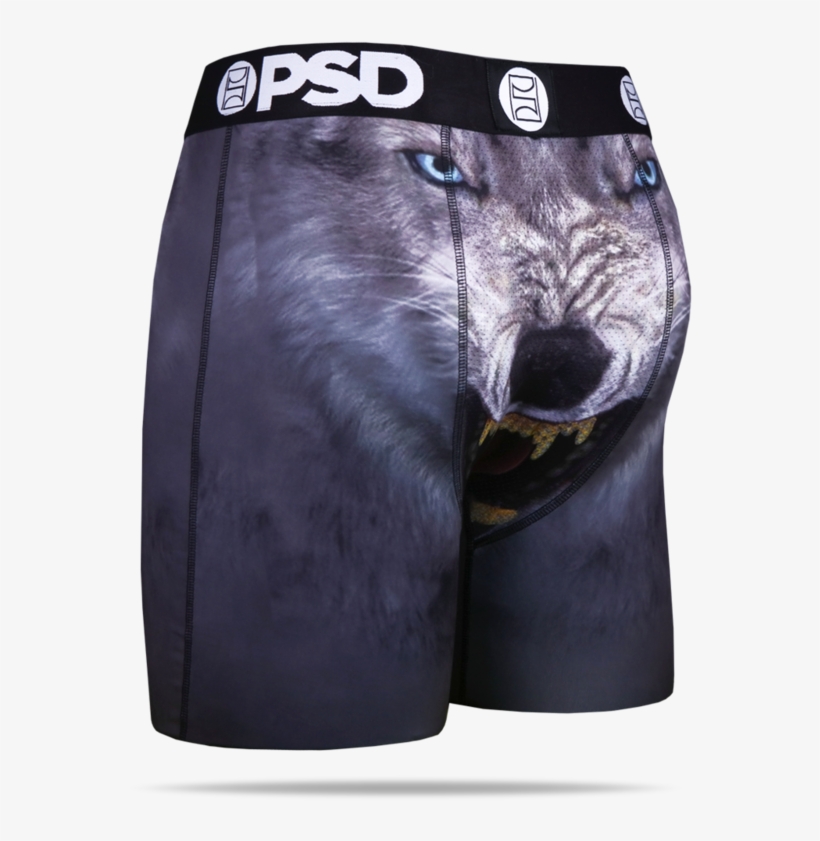 Psd Underwear Men's Wolf Grillz Boxer Brief E21810079 - Underpants ...