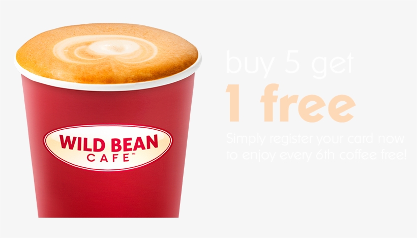 Register Now - Wild Bean Cafe Coffee - 960x387 PNG Download - PNGkit