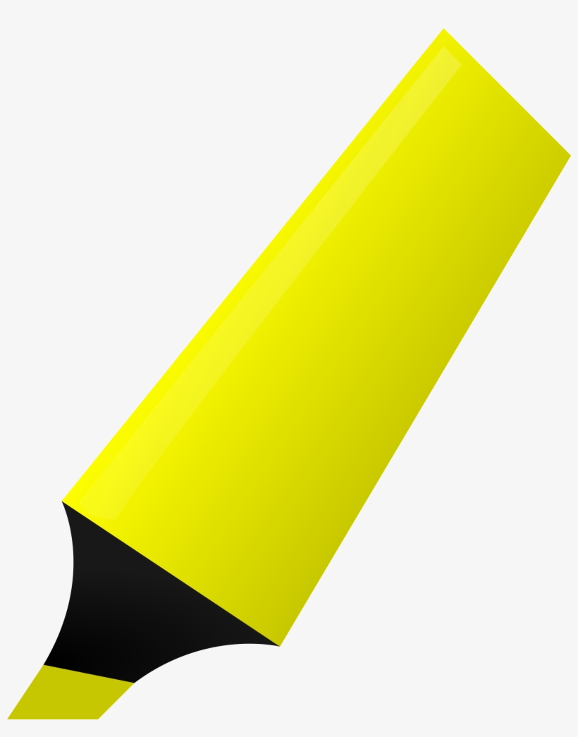 Download Transparent This Free Icons Png Design Of Yellow Highlighter ...