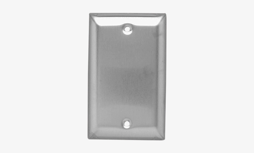 Download Transparent Standard Size Blank Plate, Stainless Steel Fascia ...