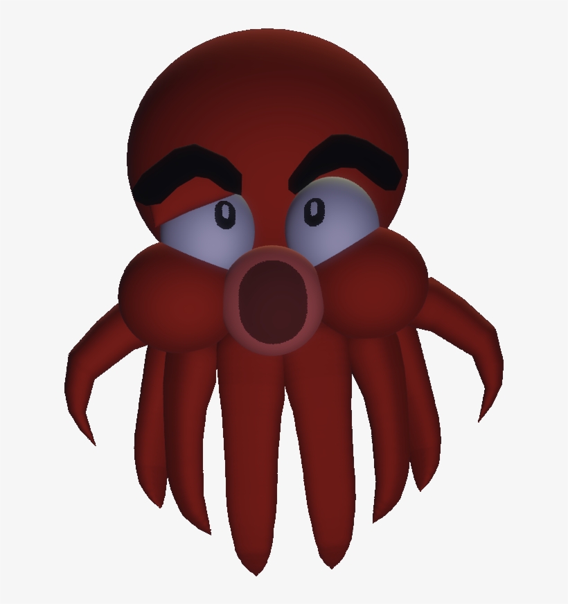 Pako Sml2 - Mario Octopus - 680x825 PNG Download - PNGkit